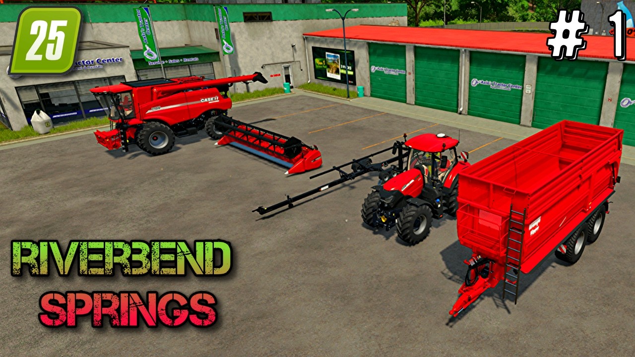 farming Simulator 25 Riverbend Springs Map Timelapse Ep #1 Mega Farm ...