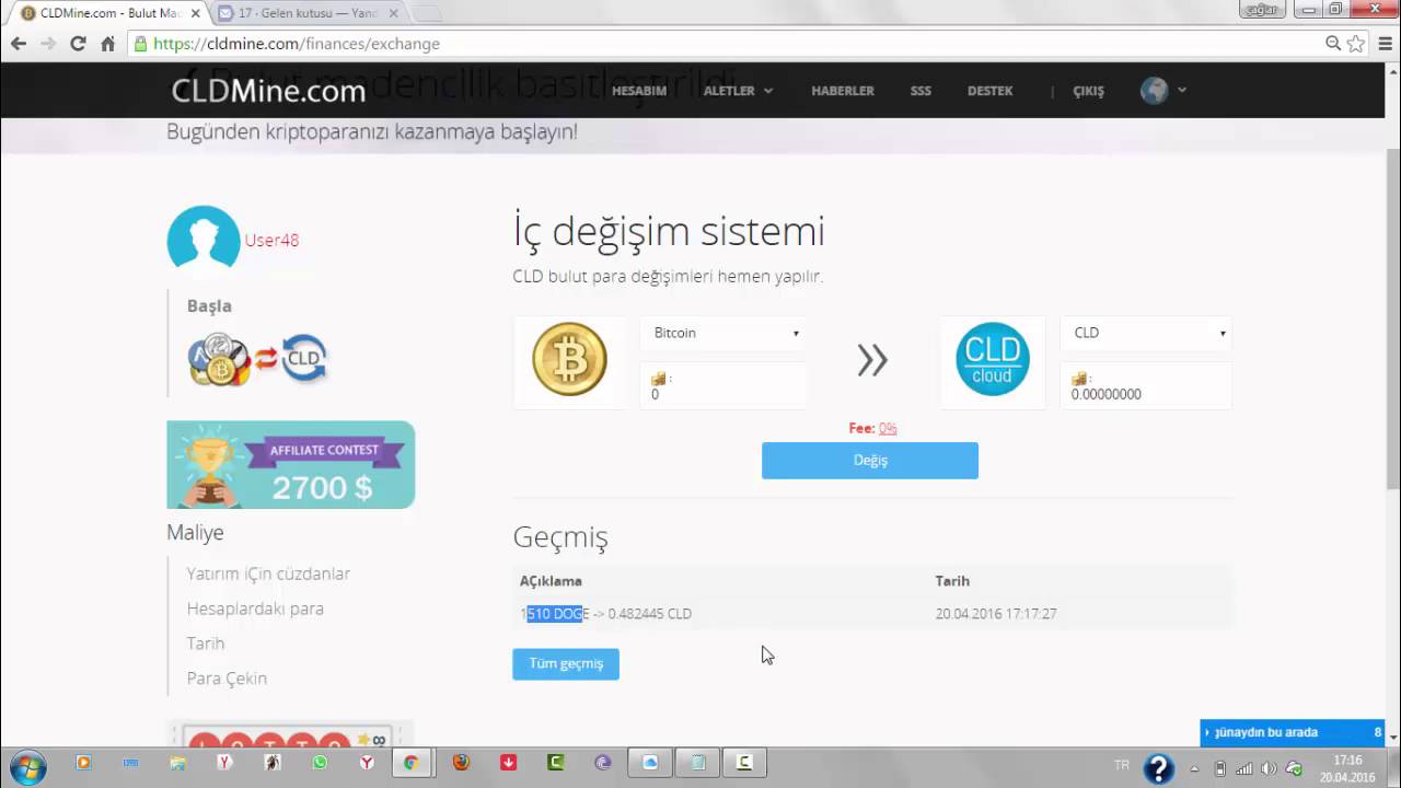CLD-MİNE İle Bilgisayar Kapalıyken Bile Bitcoin Kazanın!!! - YouTube