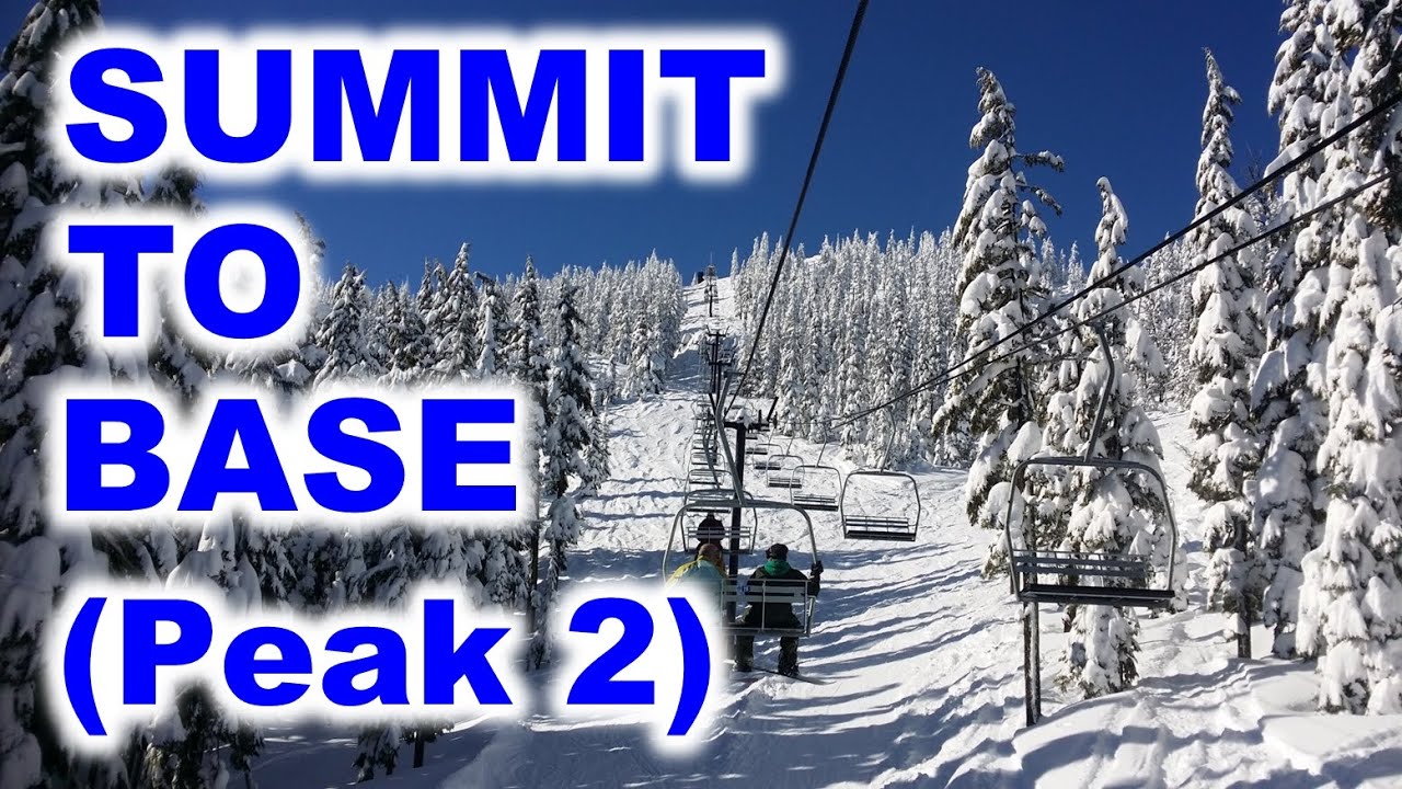 SUMMIT TO BASE: Boundary Pass to the base of Peak 2 - Willamette Pass ...