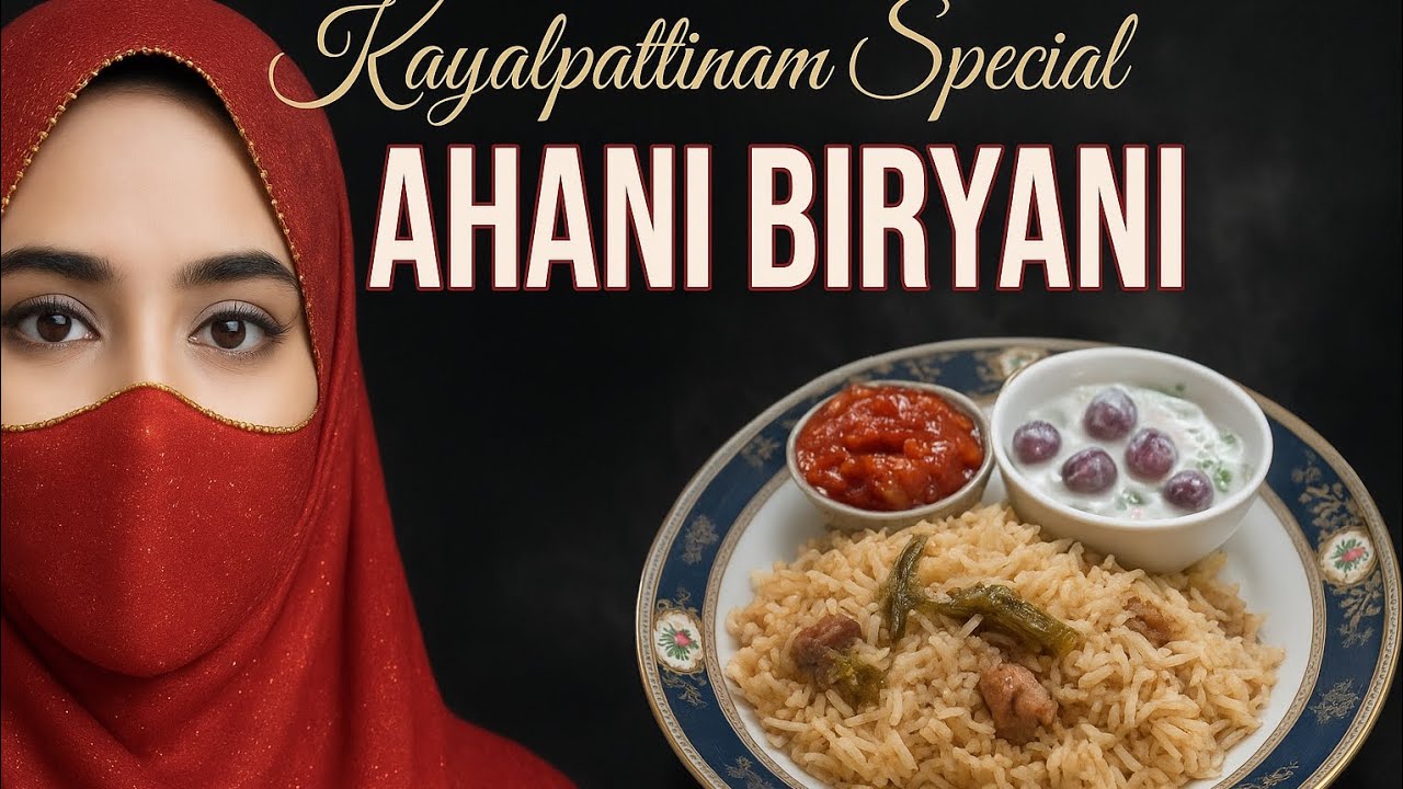 "காயல்பட்டினம் ஸ்பெஷல் அஹனி பிரியாணி | Ahani Biryani Recipe ...