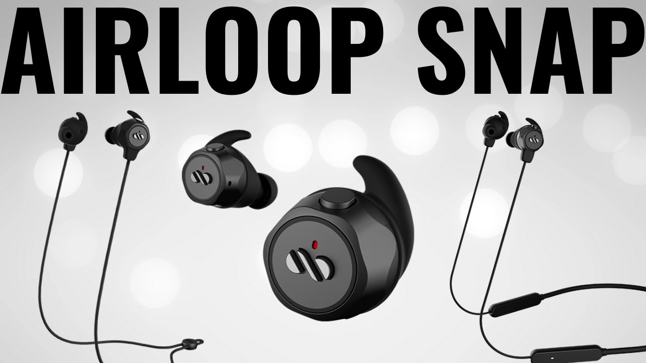 The Last Earbud You'll Ever Need To Buy? AirLoop SNAP 3-IN-1 - YouTube