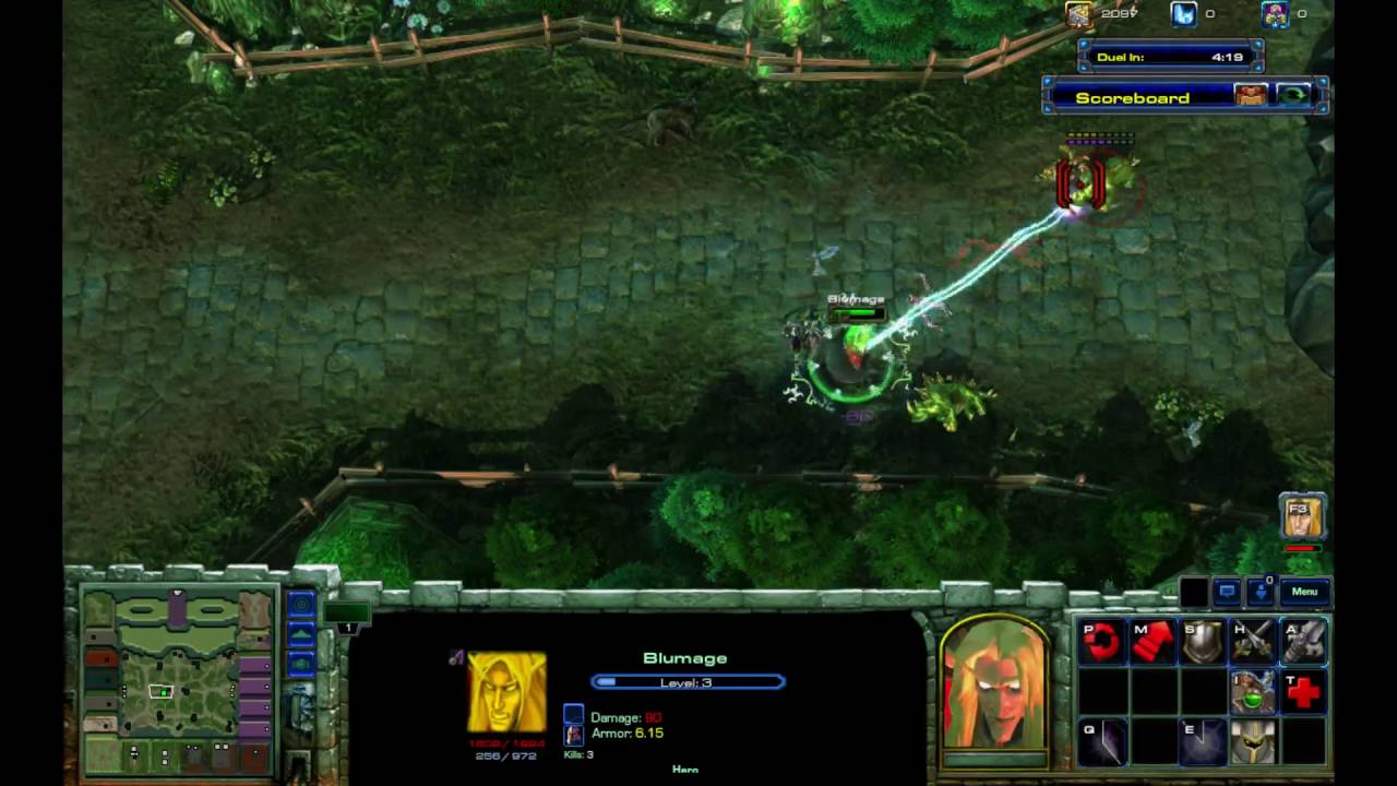 Custom Hero Arena Premade Hero and Gameplay - YouTube