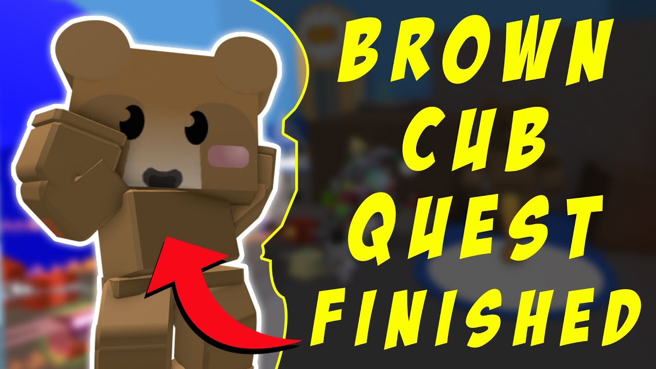 😲After 10 Years I Got The Brown Cub Buddy Skin | Bee Swarm Simulator ...