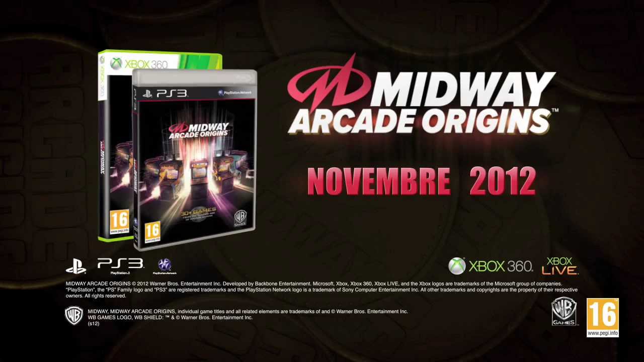 [PS3, X360] Midway Arcade Origins Trailer - YouTube
