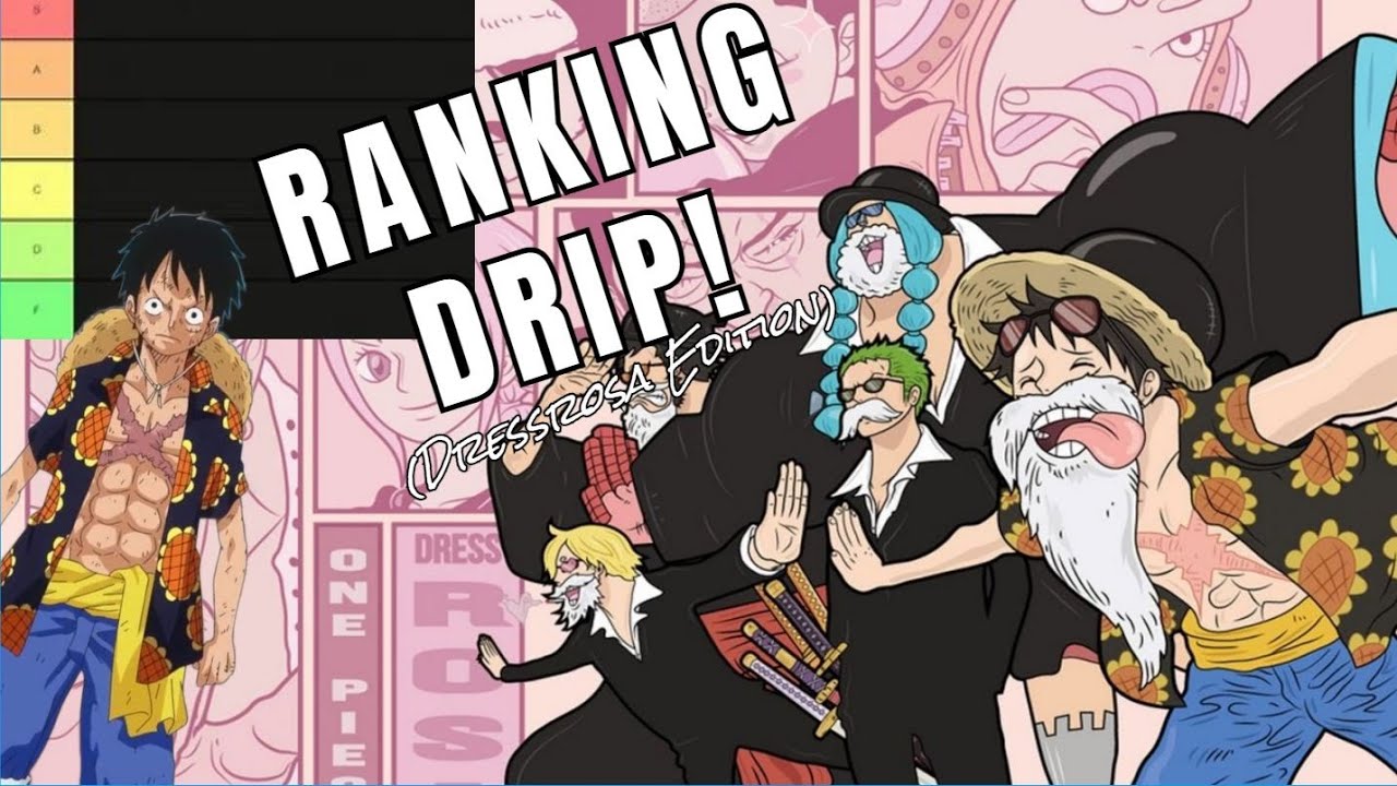 Ranking Straw Hats Based Off Their DRIP! (Dressrosa Edition) - YouTube