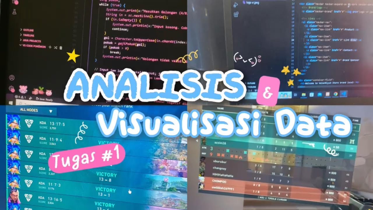 Tugas Praktik 1 – Analisis & Visual Data (STSI4204) | Rata, Standar ...