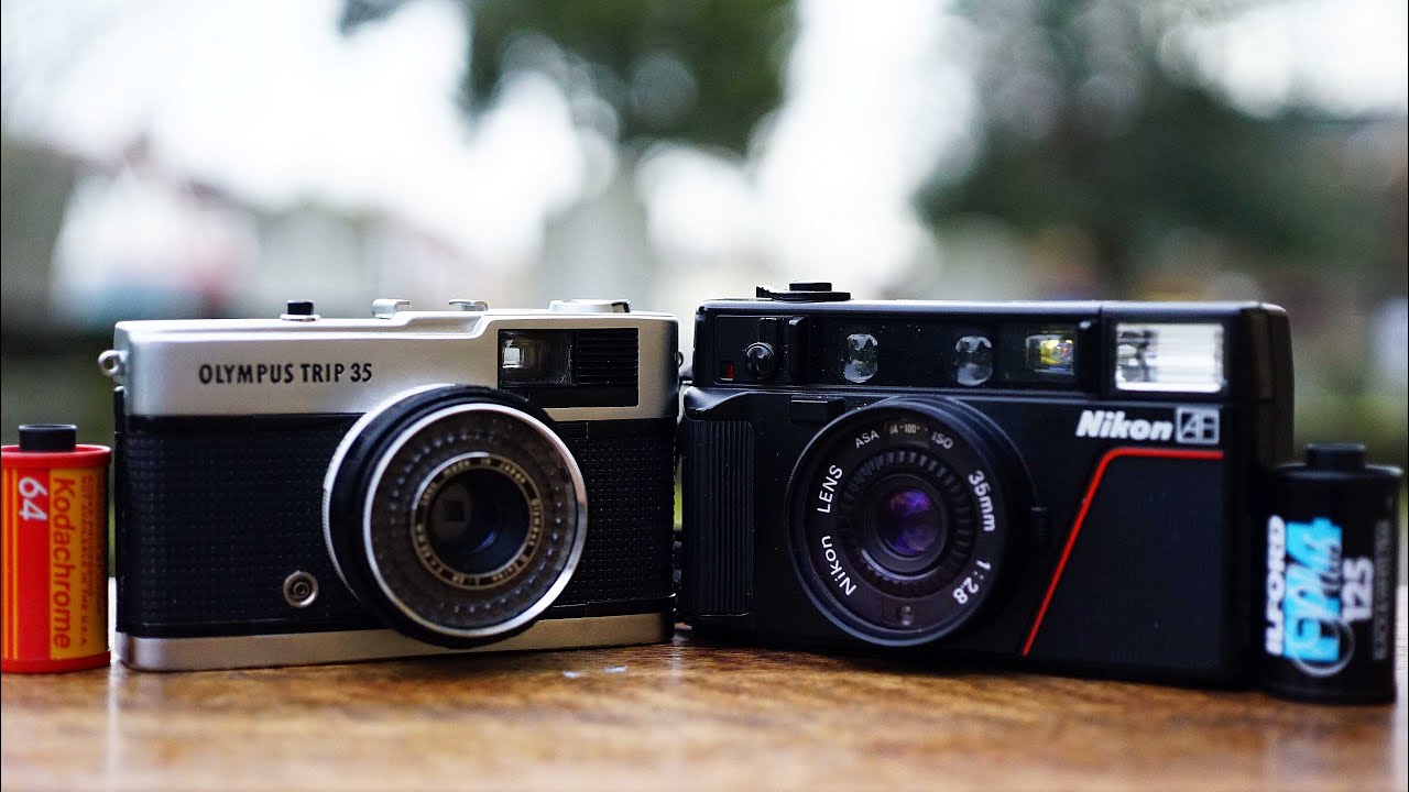 Small Camera - BIG Aperture! The Nikon L35 AF and Olympus Trip 35 ...