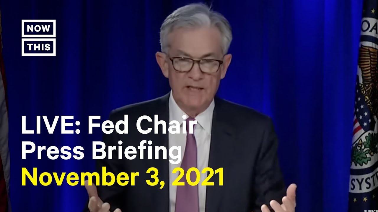 Federal Reserve Chair Jerome Powell Holds a Press Conference I LIVE ...