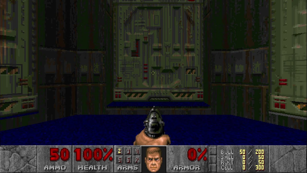 DOOM 2 CHAPTER HELL ON EARTH MAP TRICKS AND TRAPS - YouTube