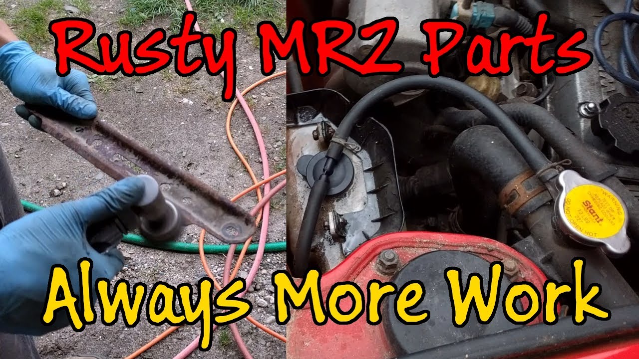Prepping Rusty Car Parts - Slowly Restoring the MR2 - More Garage ...