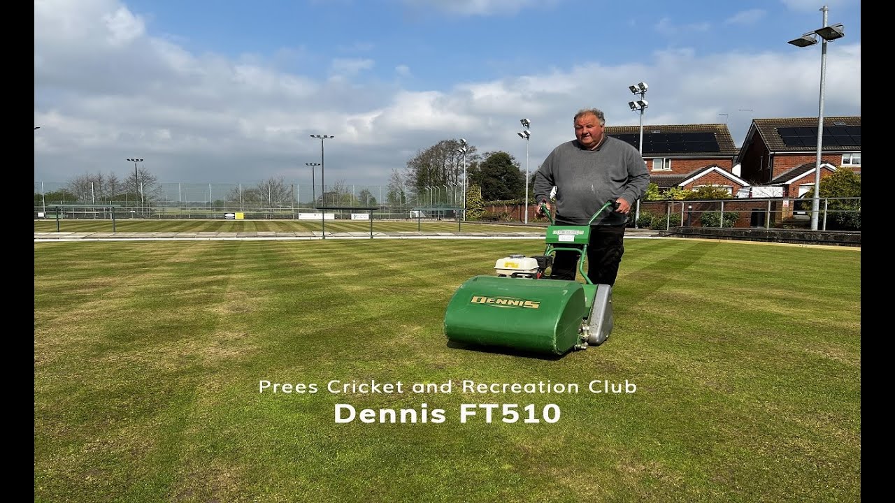 Dennis FT510 at Prees Cricket and Recreation Club Bowling Green - YouTube