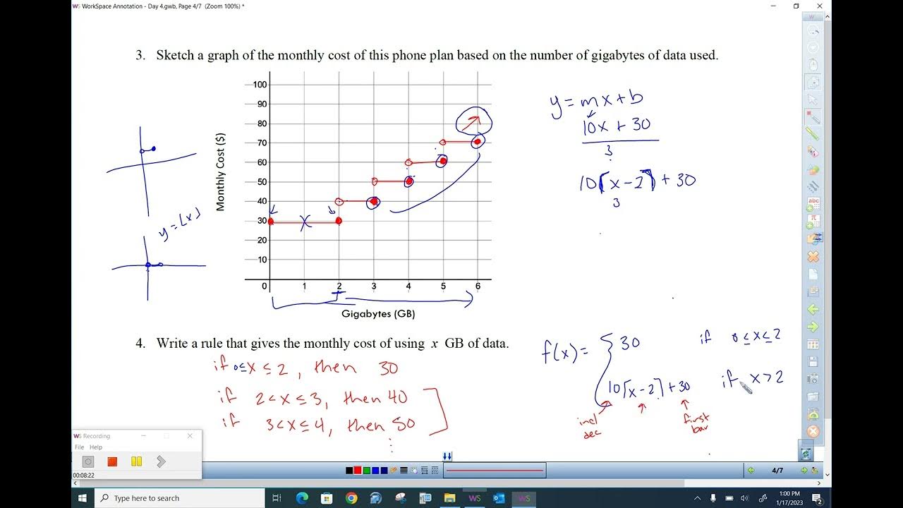 Day 4 Piecewise Functions - YouTube
