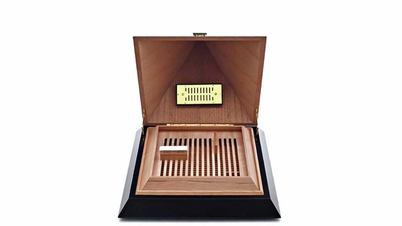 adorini Humidor Pyramid Deluxe - Humidore Produktvorstellung - YouTube