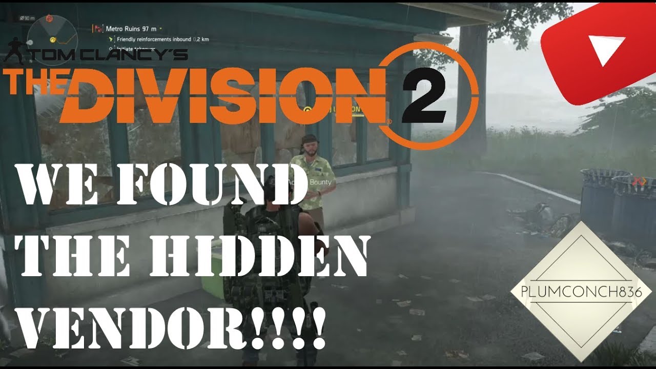 The Division 2 - HOW TO UNLOCK SECRET VENDOR HIGH END WEAPONS and GEAR ...