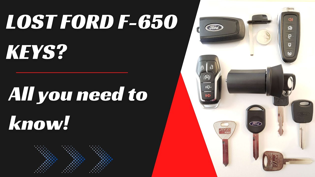 Ford F-650 Key Replacement - How to Get a New Key. (Tips to Save Money ...