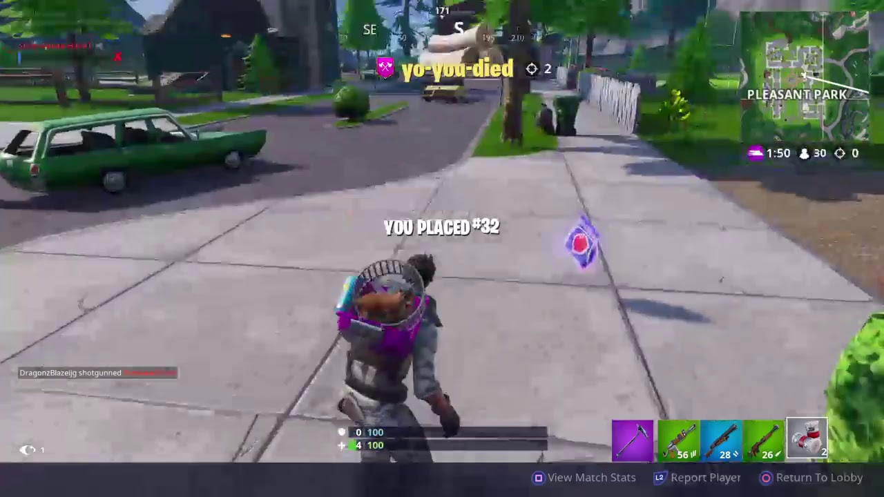 Fortnite rainbow gun challenge - YouTube