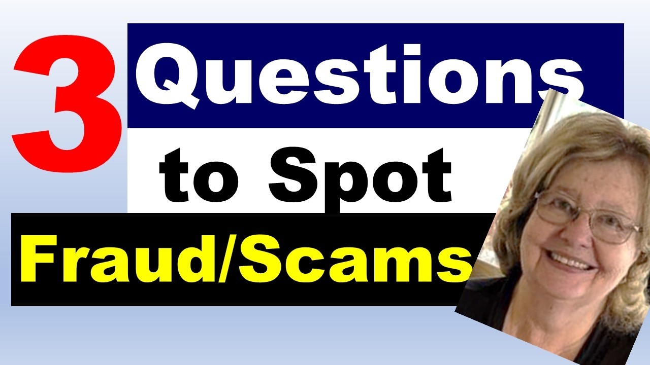 Spot the Fraud: 3 Questions to Protect Yourself and Your Company - YouTube