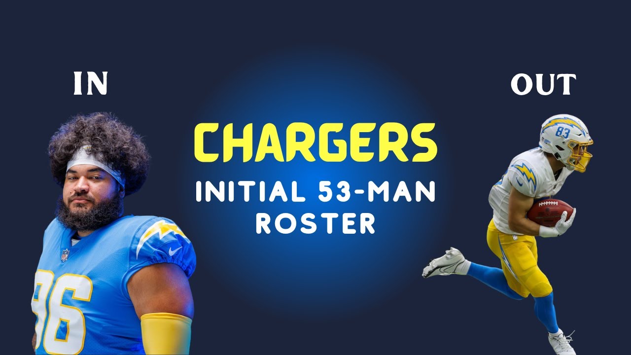 Reaction to #Chargers Initial 53-man Roster: Fehoko and Ogbongbemiga IN ...