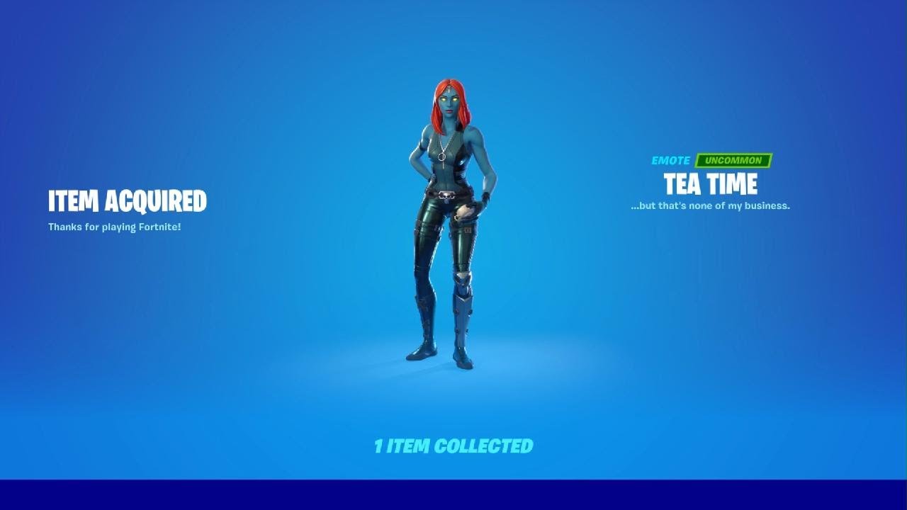 Fortnite items shop May 24th 2021. Brand new Tea Time Emote - YouTube