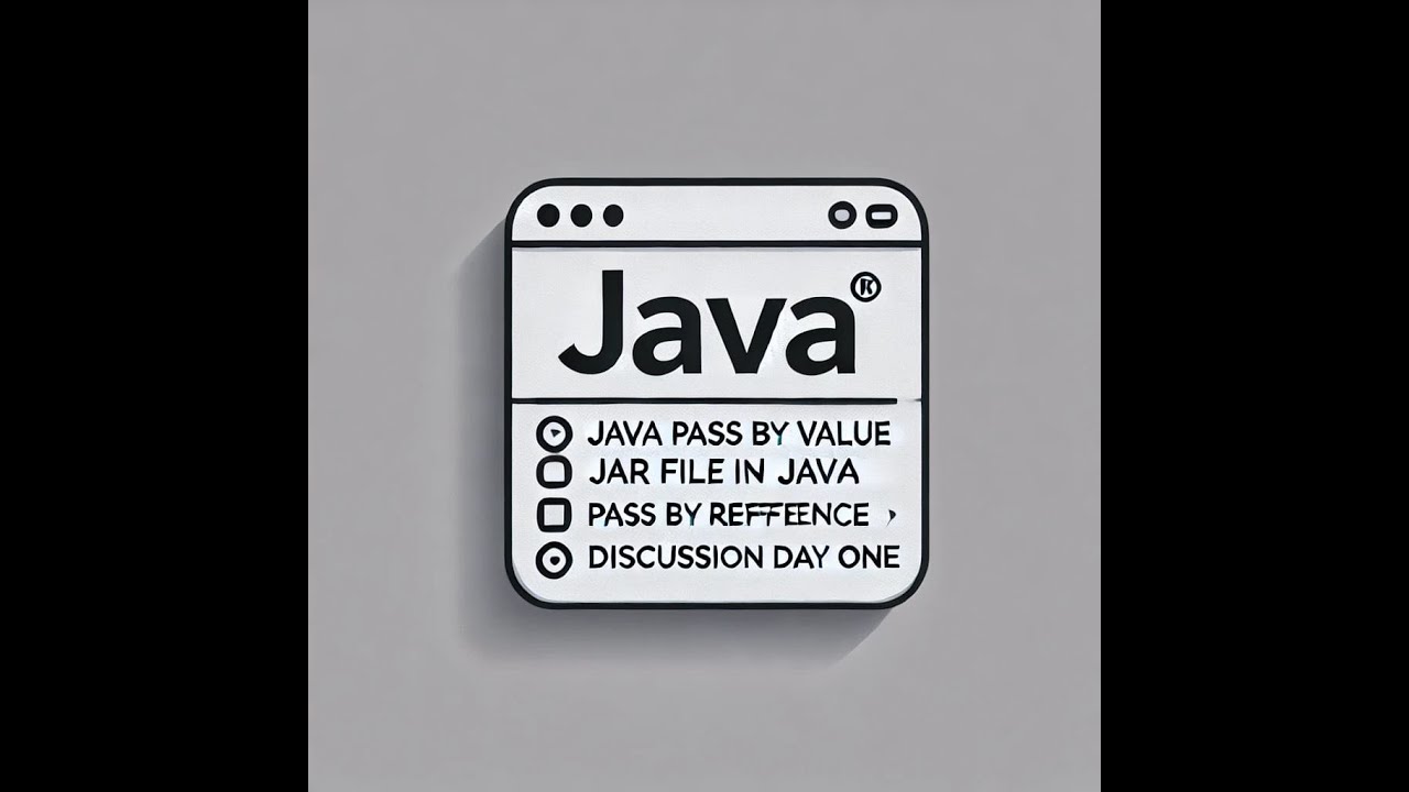 JAVA Discussion -Day1 - YouTube