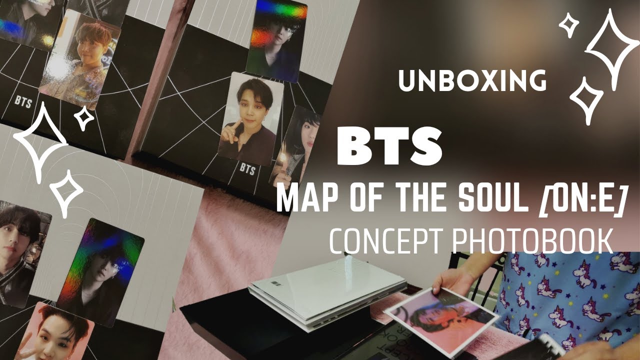 UNBOXING: BTS MOTS ON:E CONCEPT BOOK - YouTube