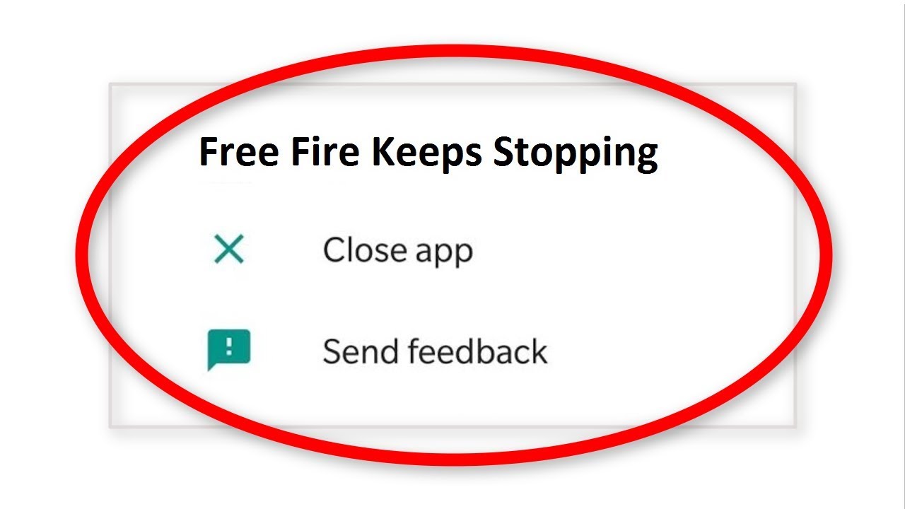 How To Fix Free Fire Keeps Stopping || Free Fire Has Stopped Error ...