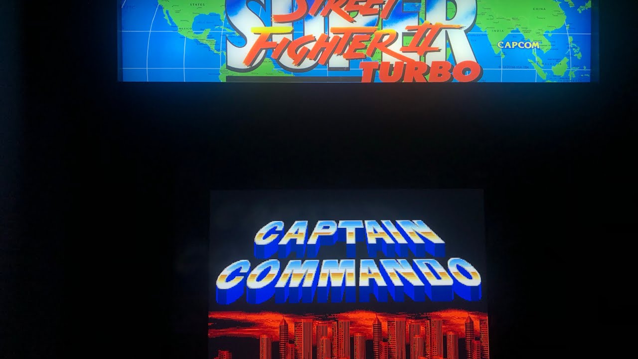 Arcade 1up Captain Commando - YouTube