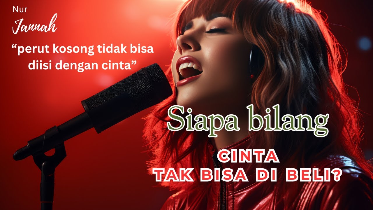 Siapa Bilang Cinta Tak Bisa Dibeli - Lagu Tentang Realita Cinta dan ...