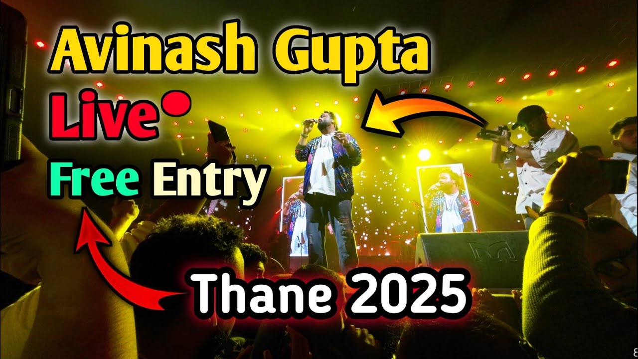 Avinash Gupta and Band | Thane Festival 2025 | 90 fit Road Kalwa - YouTube