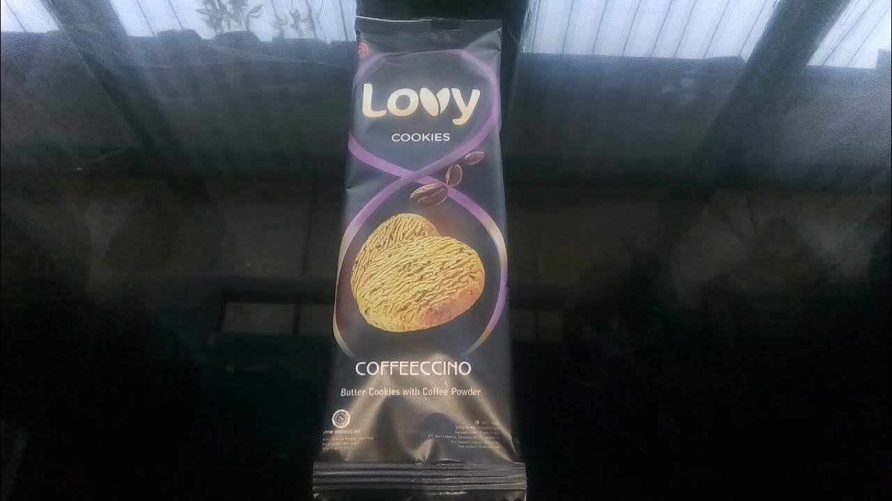 Review Produk #1085 : Lovy Cookies Coffeeccino - YouTube