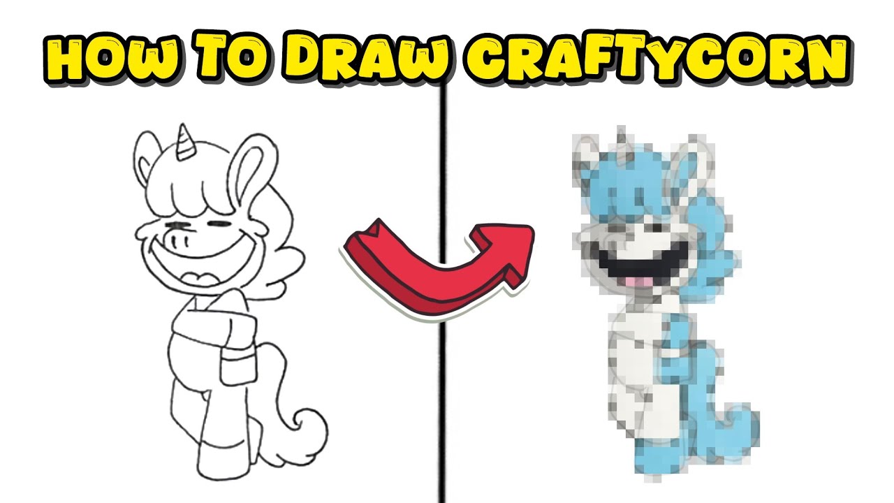 How to Draw CraftyCorn from Poppy Playtime – Smiling Critters Member ...