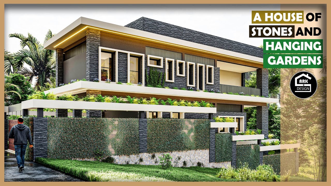 Beautiful Modern Stone Villa \ Plan y'inzu nziza zigezweho muri Kigali ...