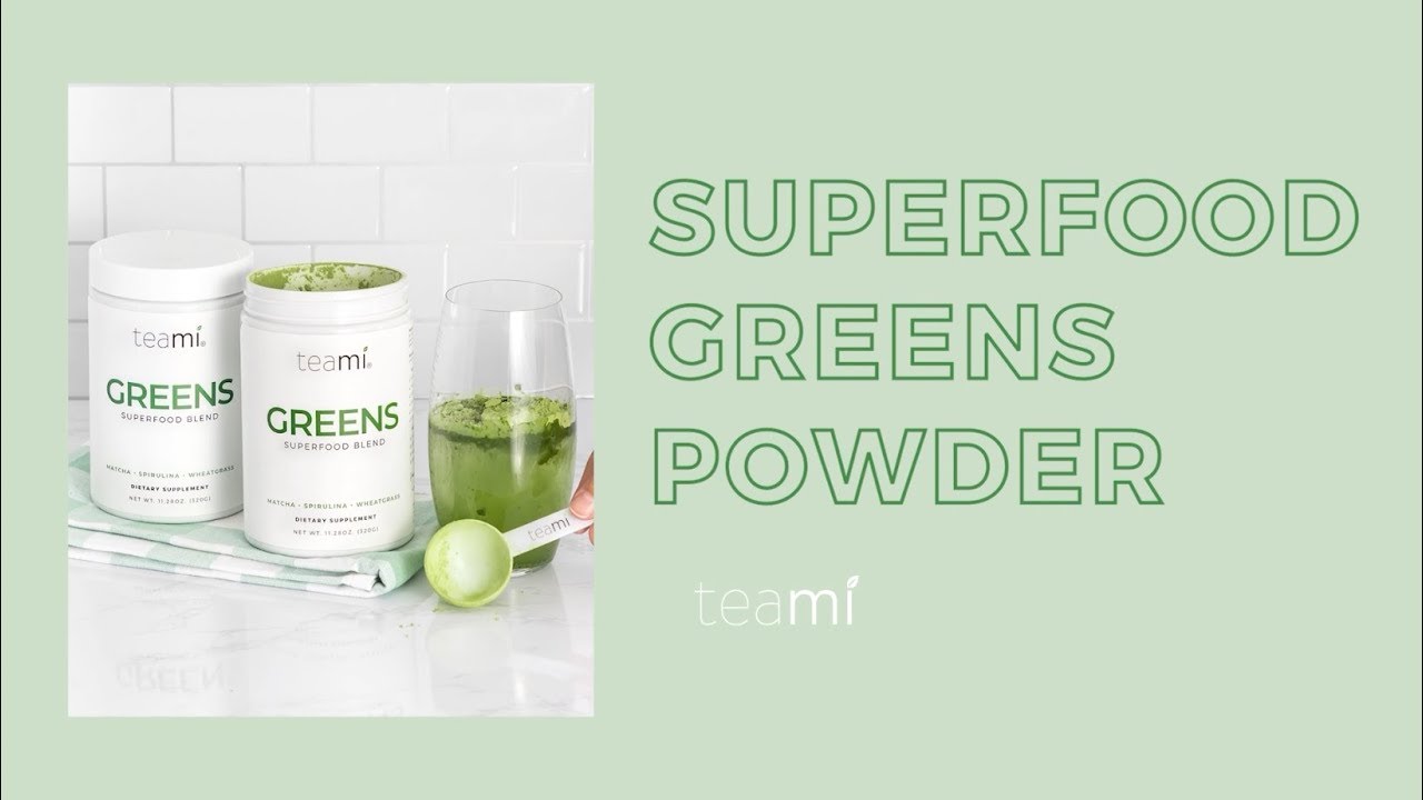 Educational Video about our Teami Superfood Greens Powder! - YouTube