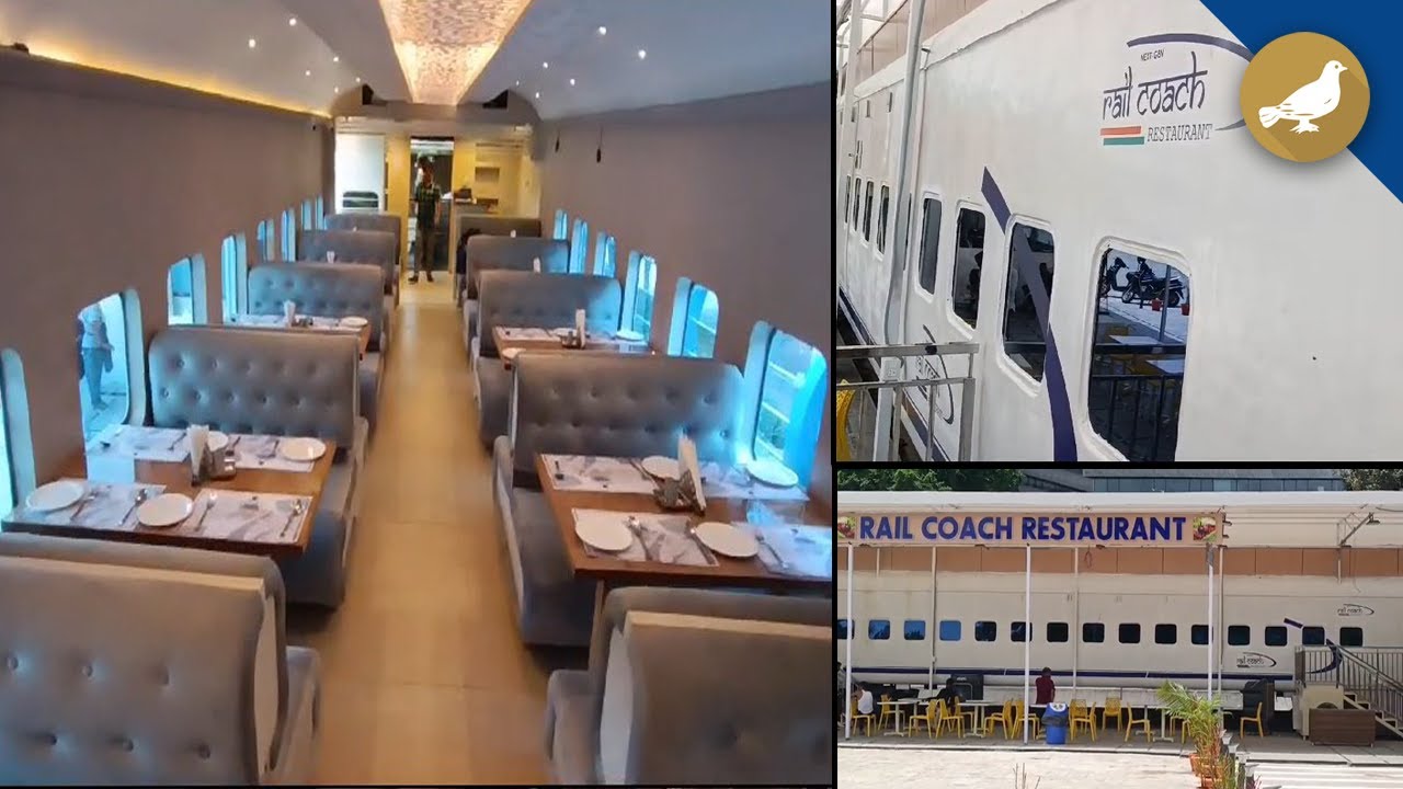 Hyderabad's Second Rail Coach Restaurant at Necklace Road - YouTube