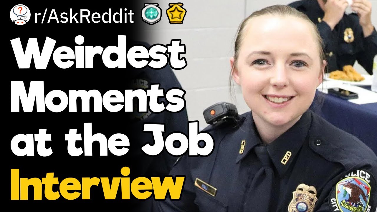 Weirdest Moments at the Job Interview - YouTube