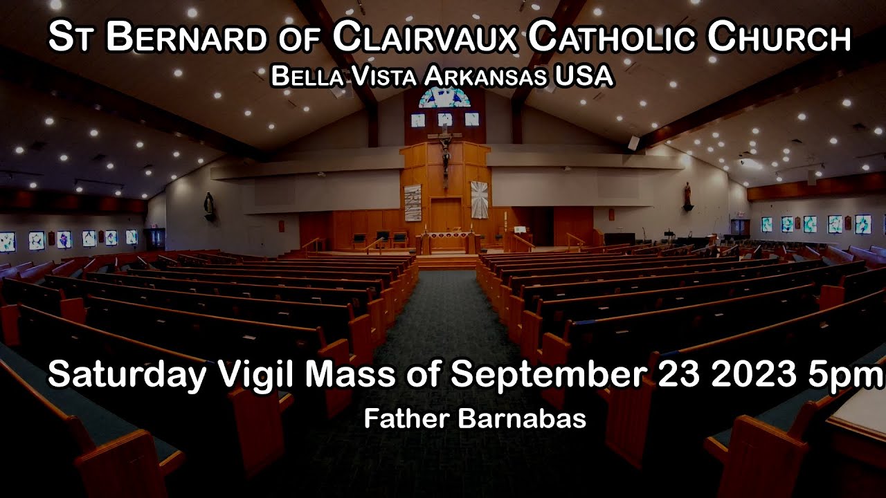 Saturday Vigil Mass of September 23 2023 5pm - YouTube