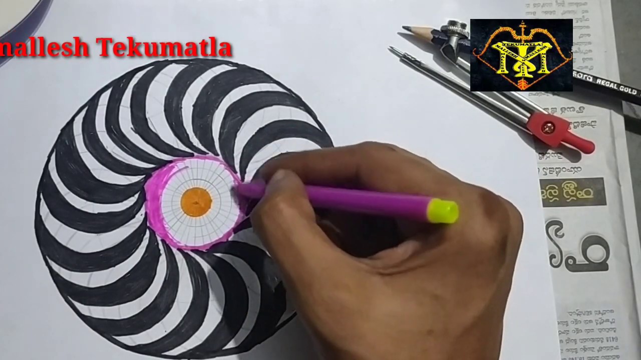 circular tube drawing - YouTube