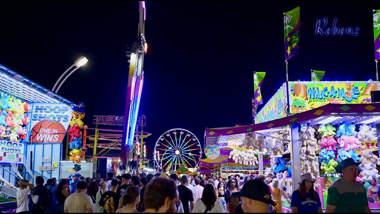 CNE Rides & Glittering Nights | Toronto | 2022 - YouTube