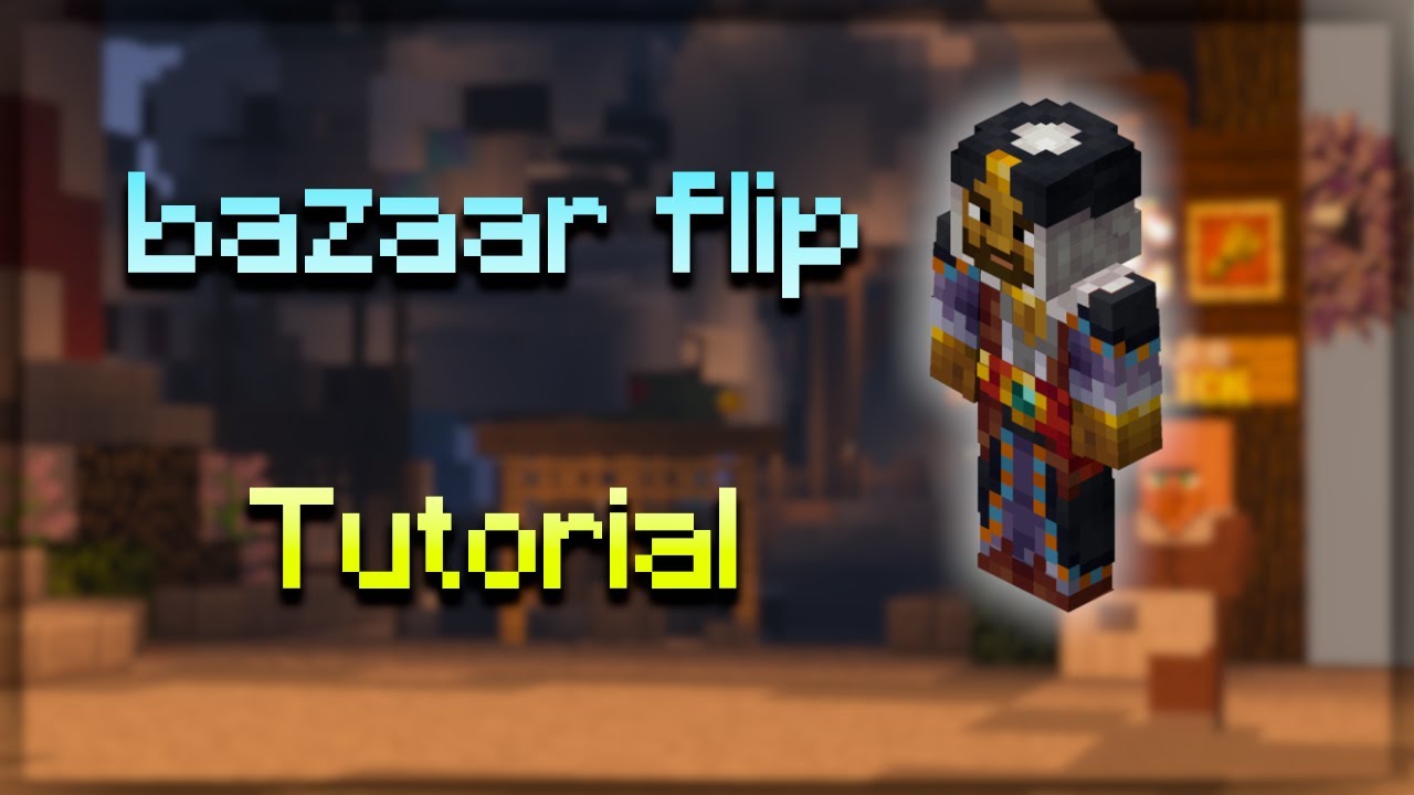 Bazaar flipping guide for newbies | Hypixel moneymaking tutorial - YouTube
