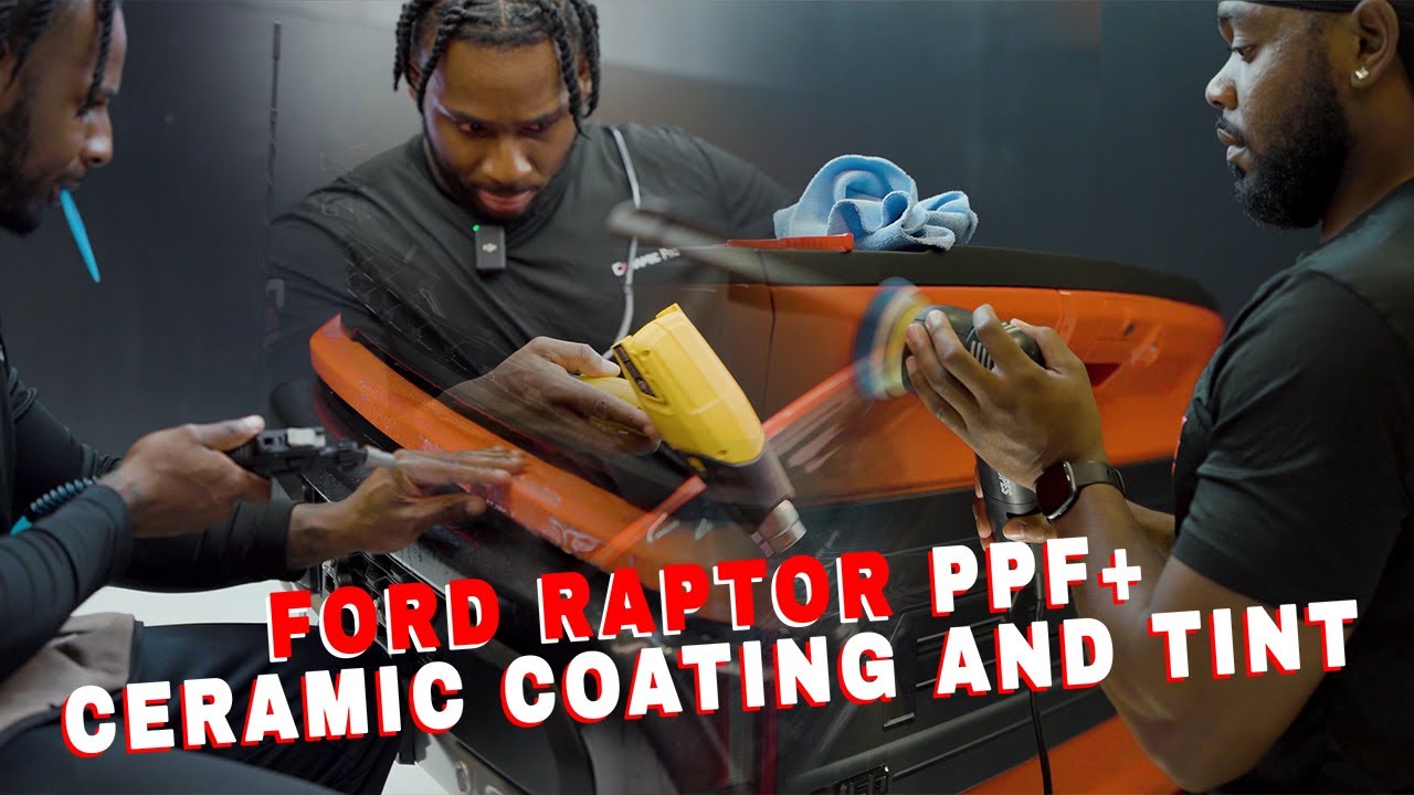 2023 Ford-150 Raptor Paint Protection Film | Ceramic Coating | Window ...