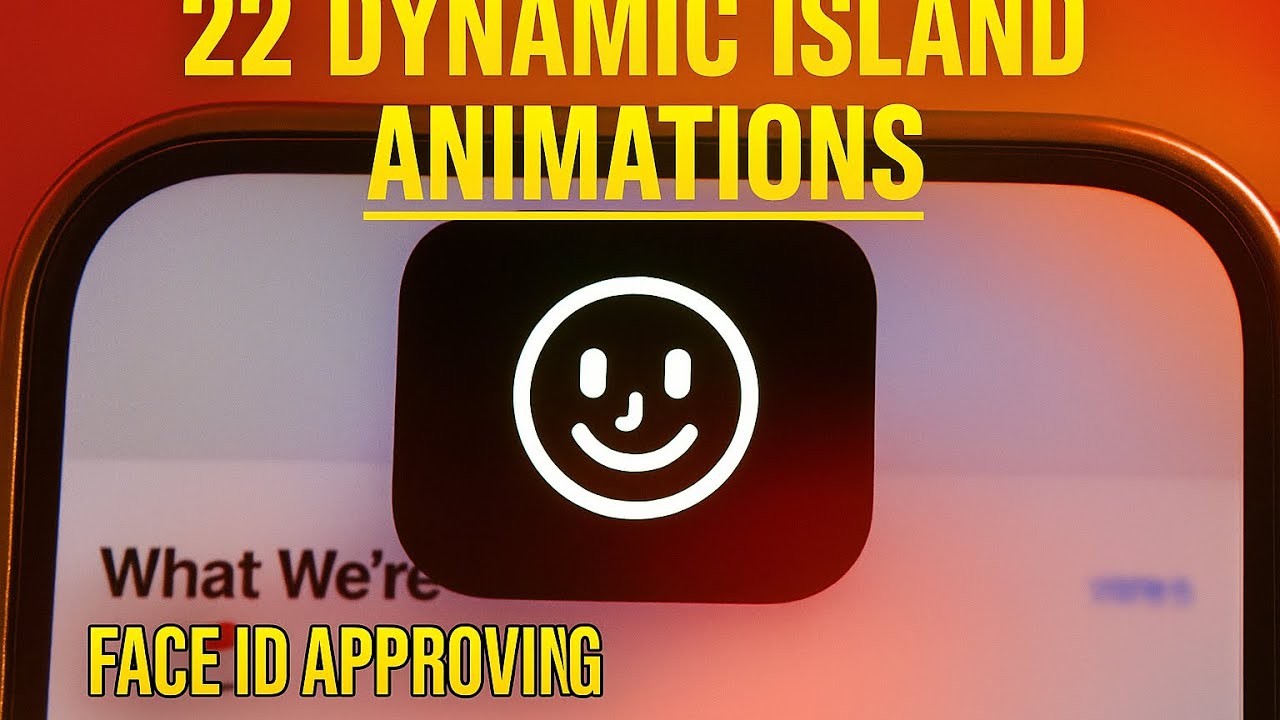 22 iPhone Dynamic Island Animations In 2 Minutes - YouTube