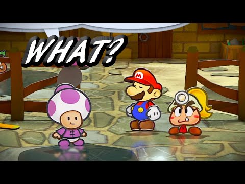 Mario Has Dementia - Paper Mario TYD Part 2 - YouTube