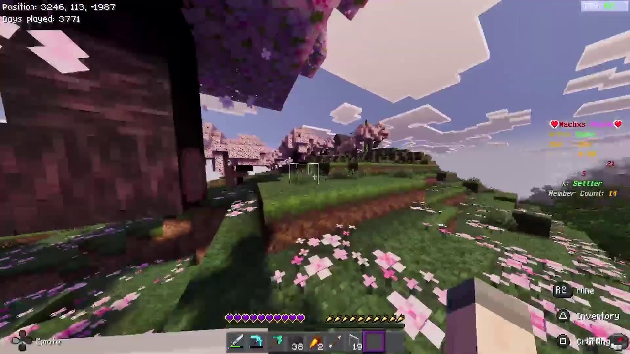 Relax and watch some Minecraft Realms : PS5 Prizma /Solace Shaders ...