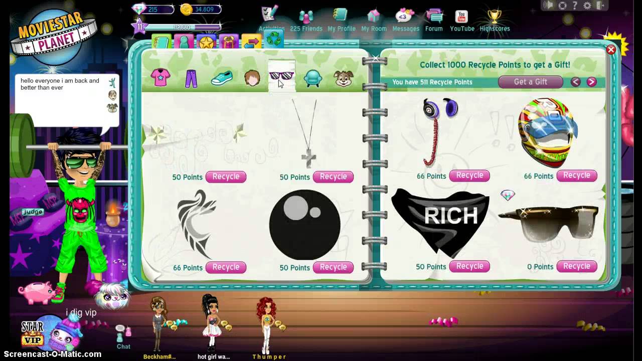 Lets Play Movie Star Planet ep.1 - YouTube