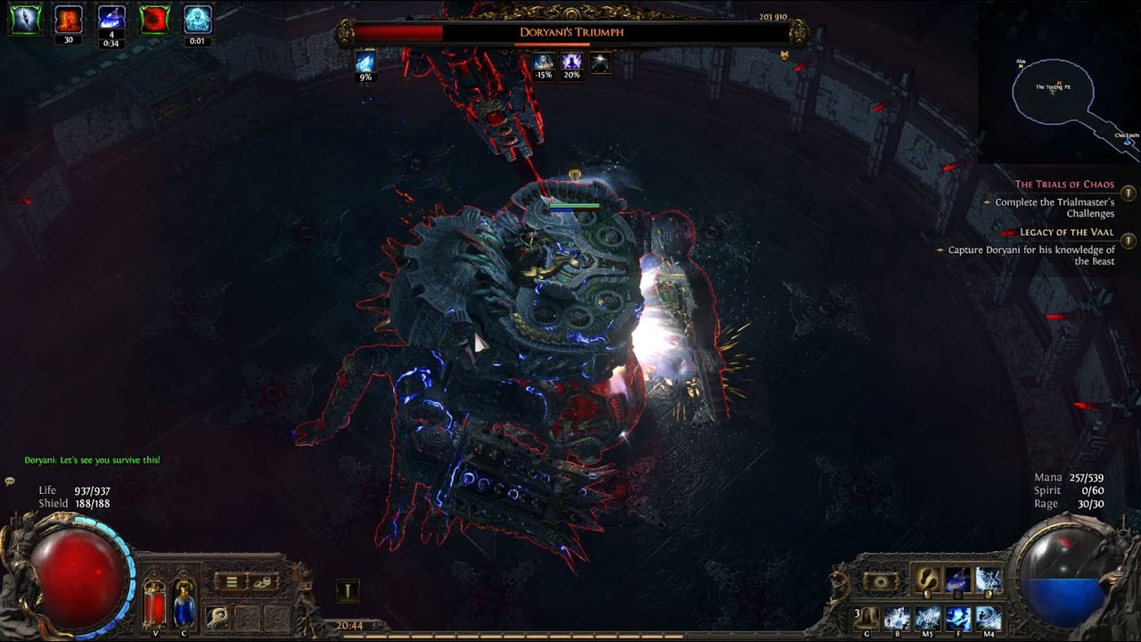 PoE2 Monk vs Doryani 2025 01 04 - YouTube