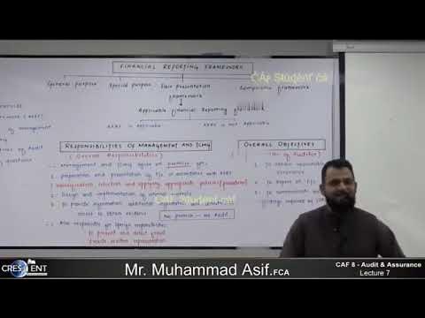 CAF 08 | AUDIT | LECTURE # 07 |BY SIR ASIF | SEPTEMBER 2024 ATTEMPT - YouTube
