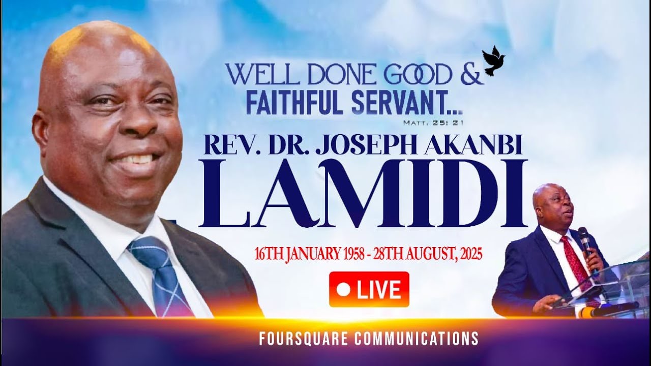 REV. JOSEPH AKANBI LAMIDI NIGHT OF TRIBUTES AND TESTIMONIES/SERVICE OF ...