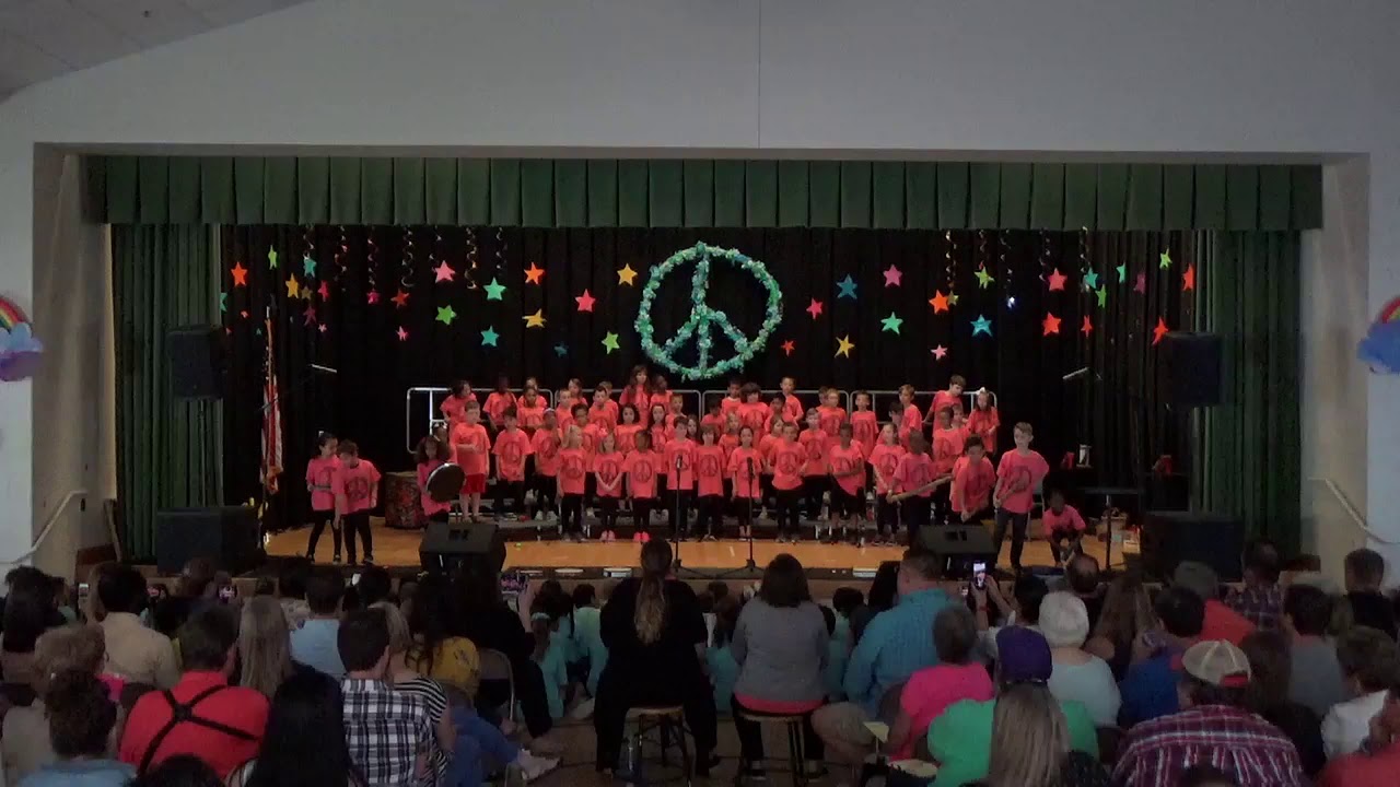 Banks Road Elementary 1st & 2nd Grade Spring Musical 2018-19 - YouTube