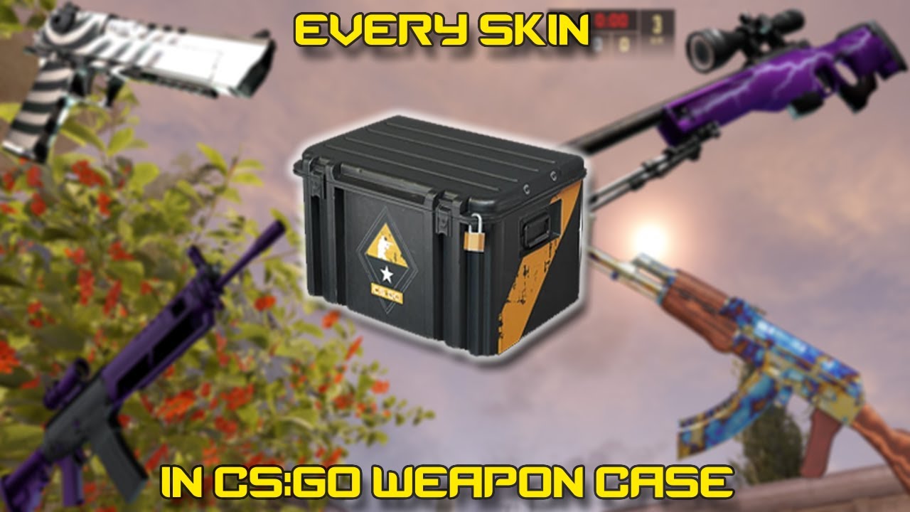 Every Skin In CSGO Weapon Case - The Arms Deal Collection - YouTube