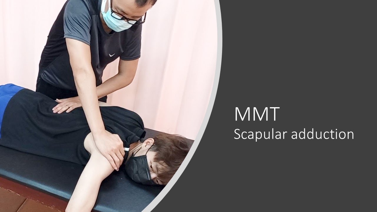 MMT scapular adduction demo - YouTube